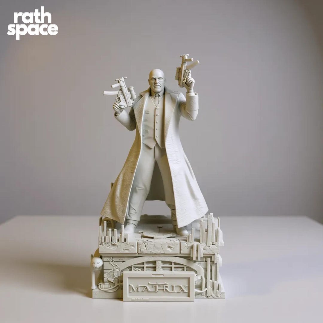 Morpheus Sculpture STL 1:6 Scale | Digital 3D Print Model | One Piece ...