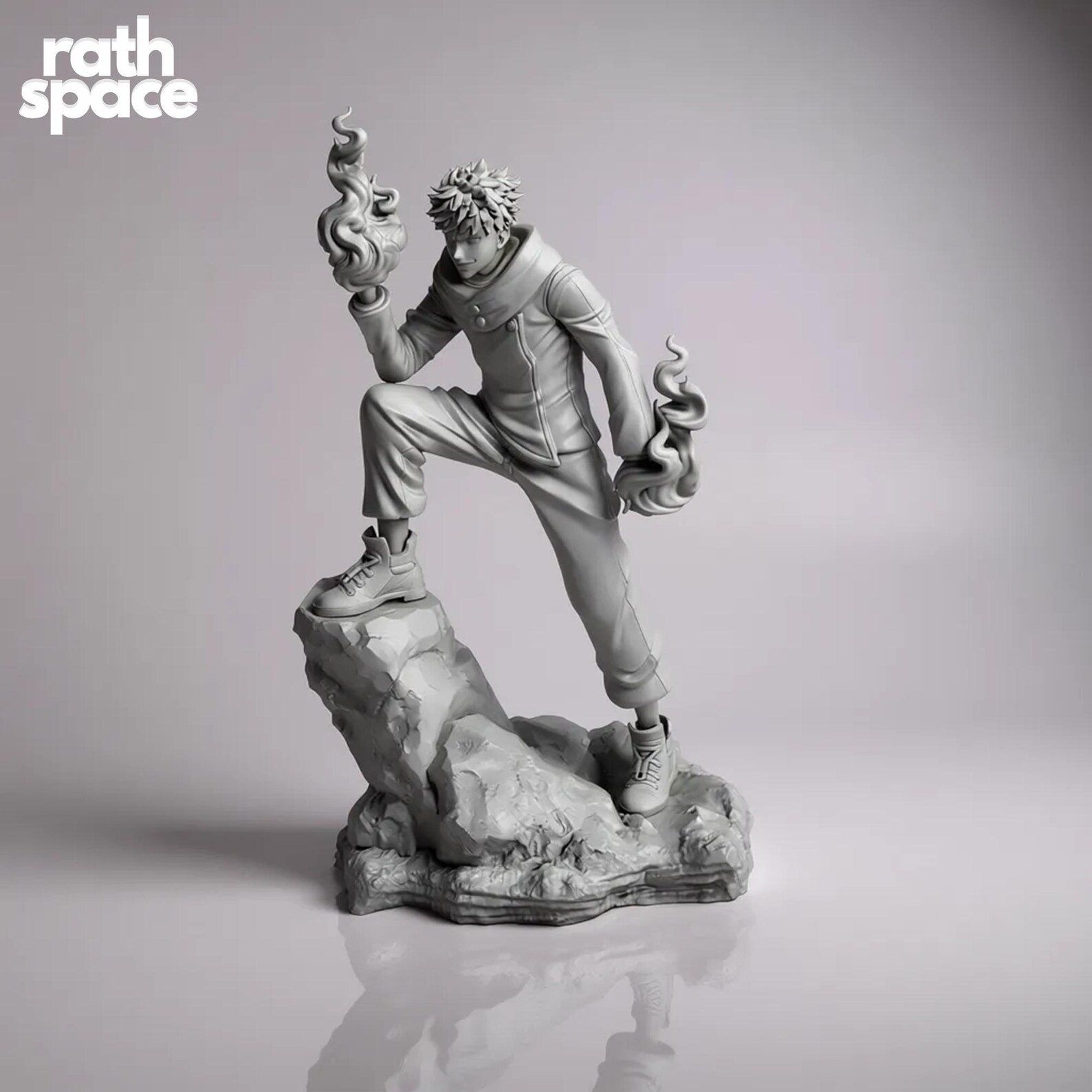 Itadori Yuji Jujutsu Kaisen STL 3D Model | Cursed Energy Fist | Non ...