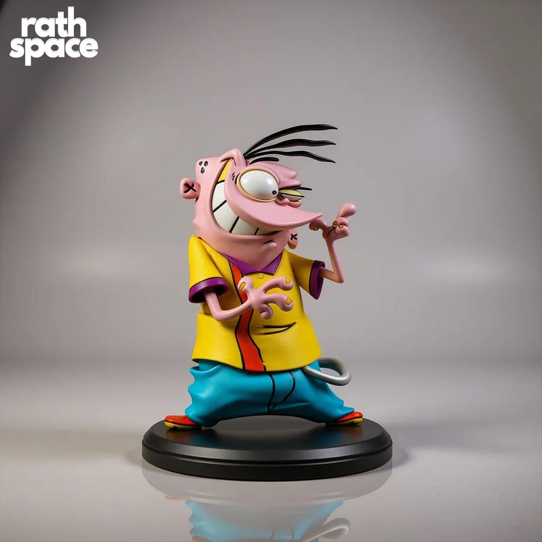 Eddy Cartoon STL 3D Print Model | 175mm Height | Toon Style Collectible ...