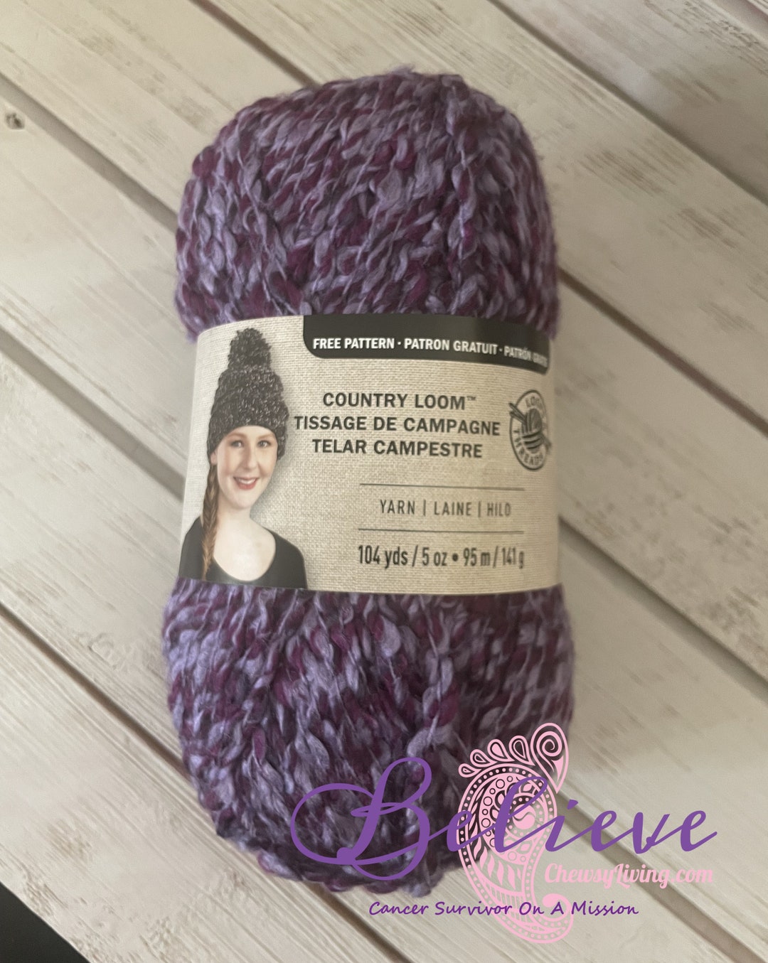 Country Loom Yarn by Loops & Threads Nobility Chunky Yarn Bulky Yarn 6 ...