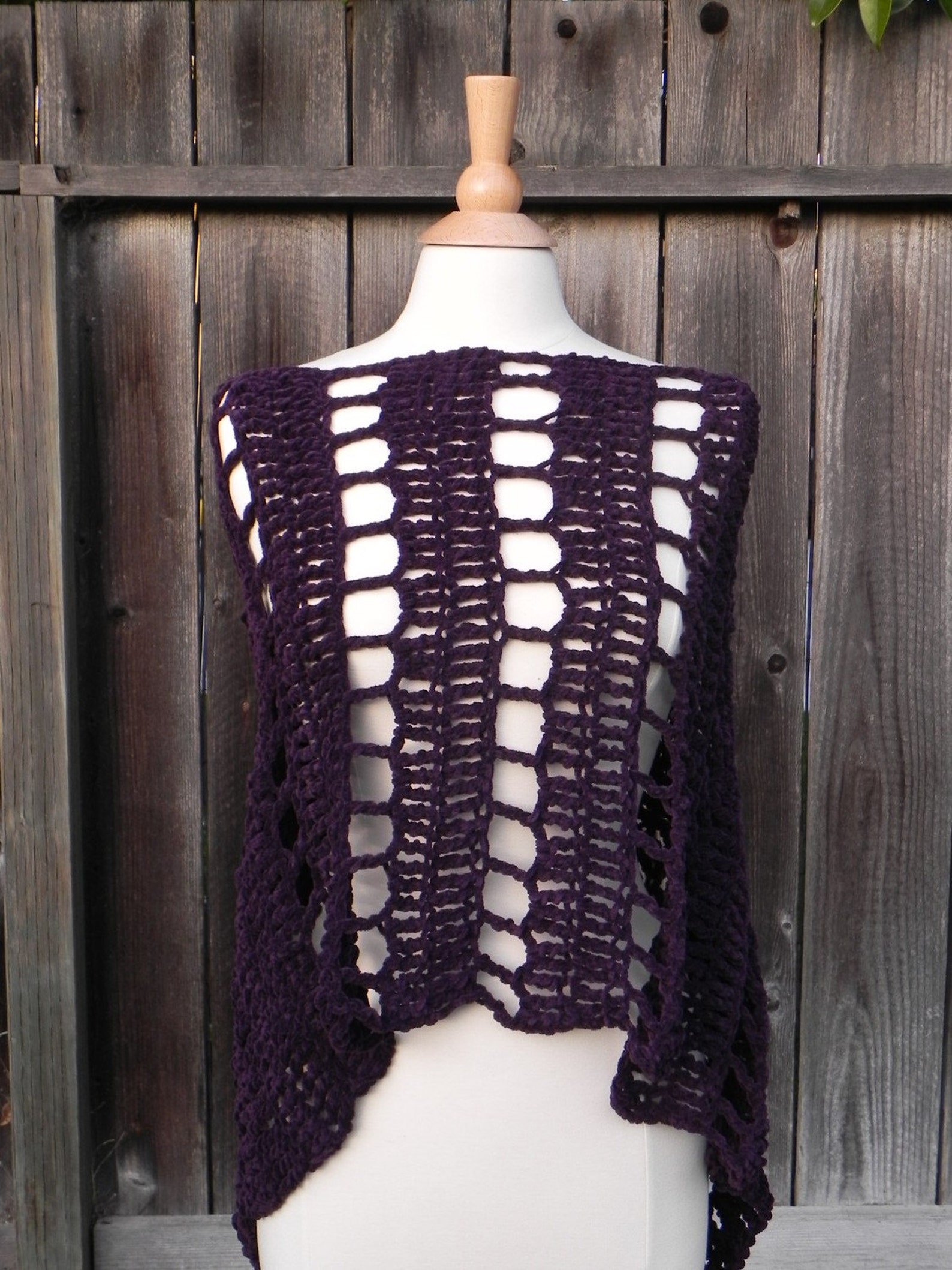 Easy Crochet Pattern, DIY Poncho, PDF Tutorial - Etsy