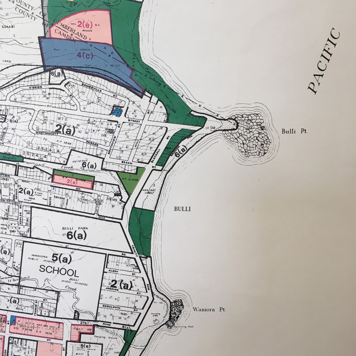 Vintage Map Illawarra Map South Coast Map Planning Map - Etsy Australia