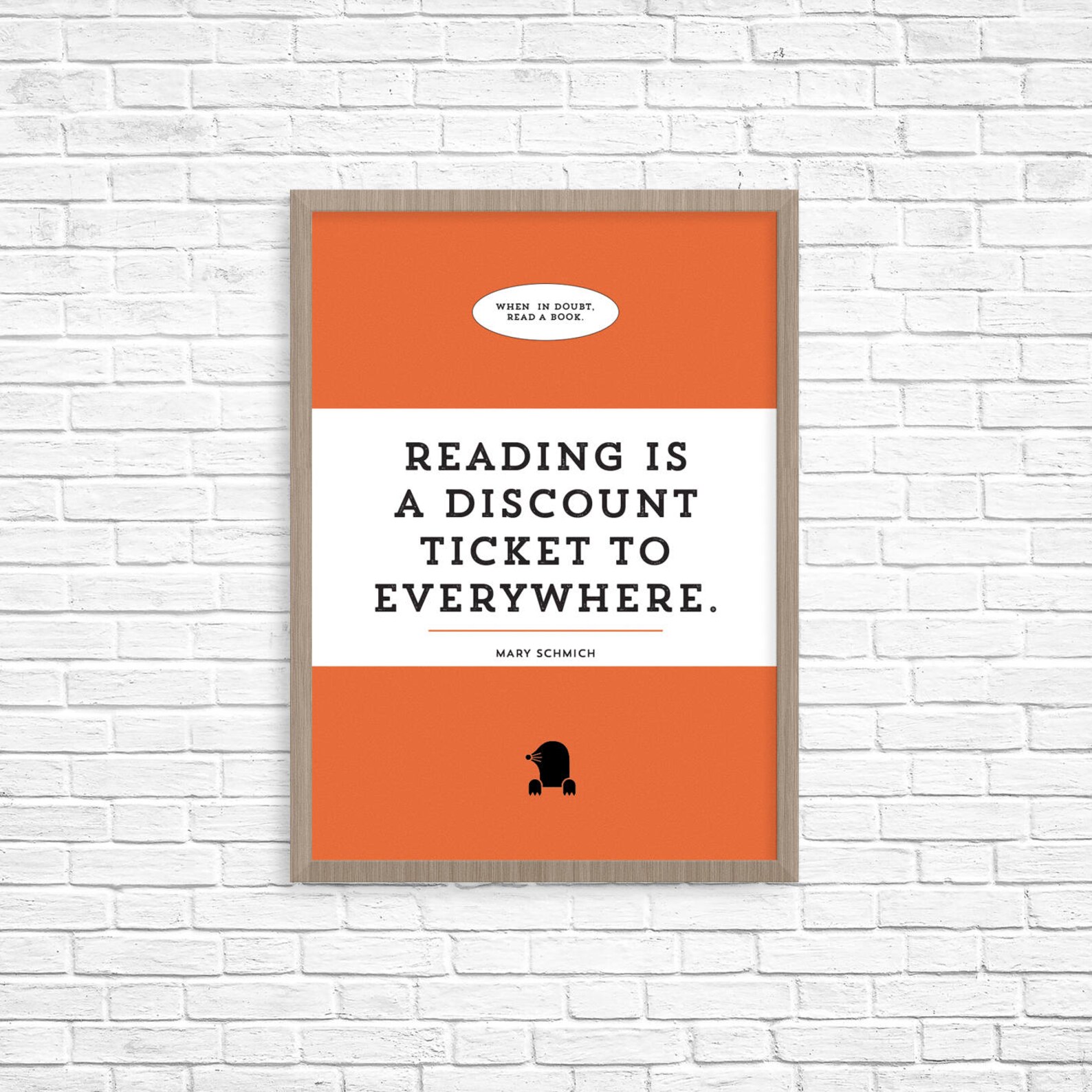 Word Poster Inspirational Poster Vintage Penguin Style - Etsy