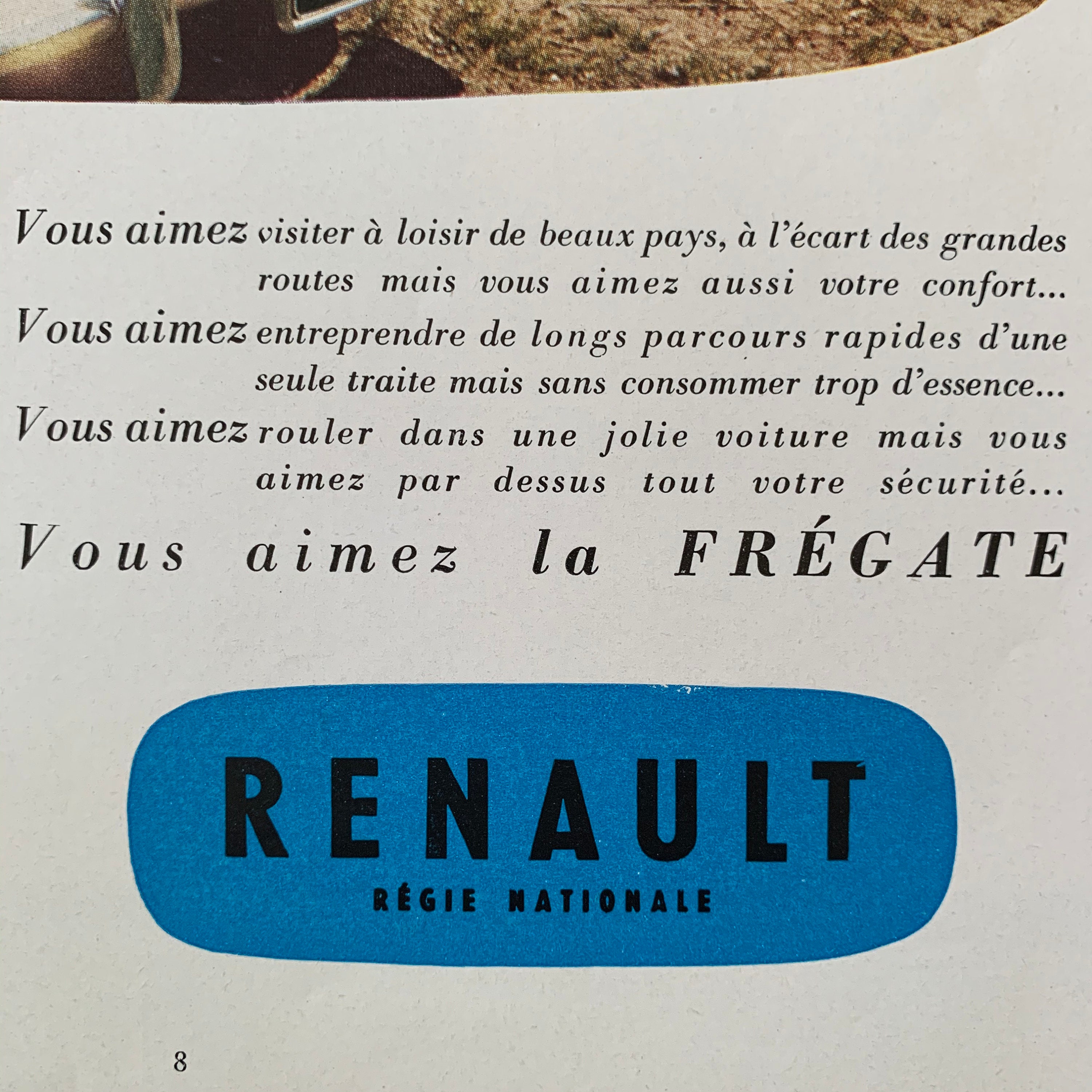 Vintage Car Advertisement Renault Advert Vintage Print Retro Poster Car ...