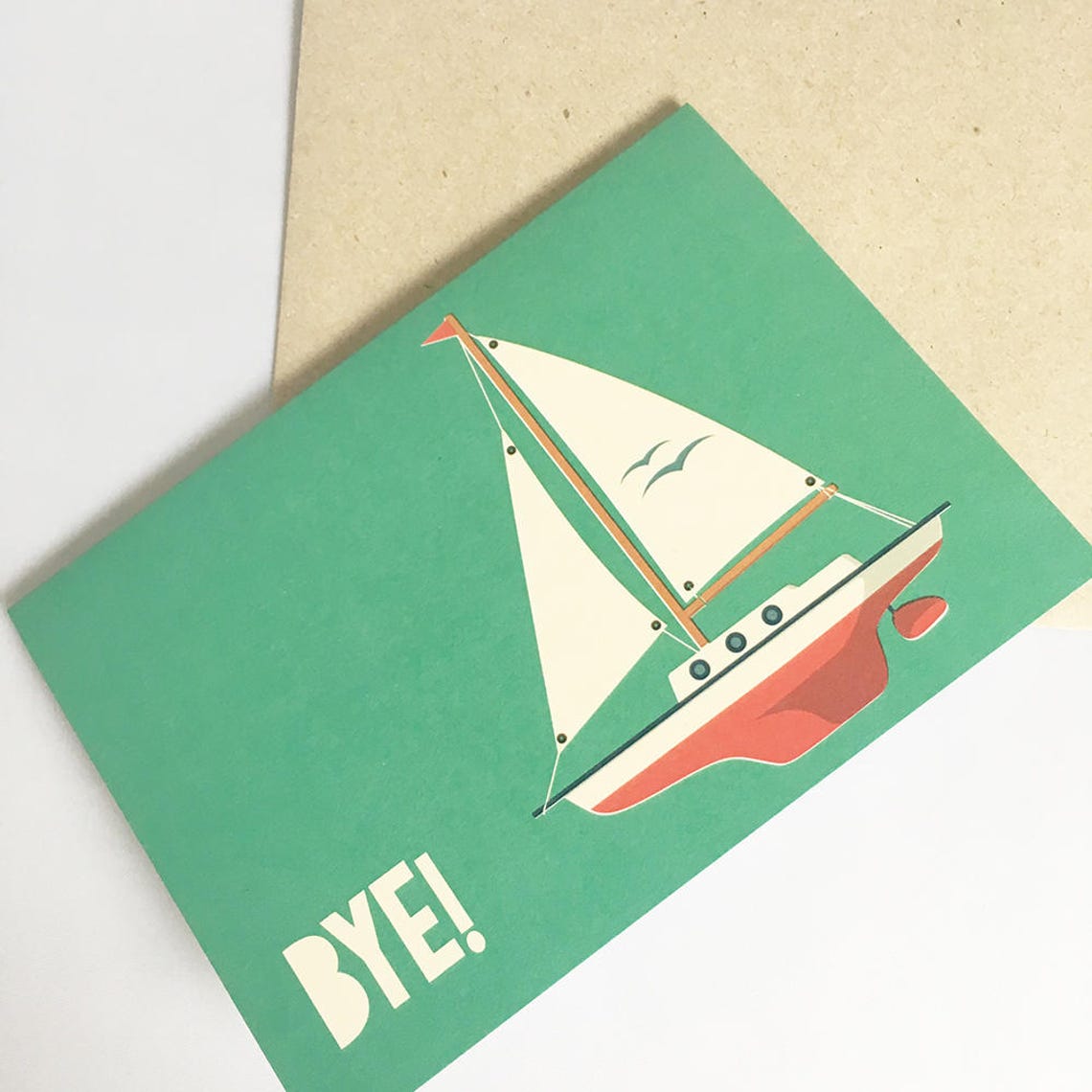 Farewell Card Goodbye Card Bon Voyage Card Card for Her - Etsy