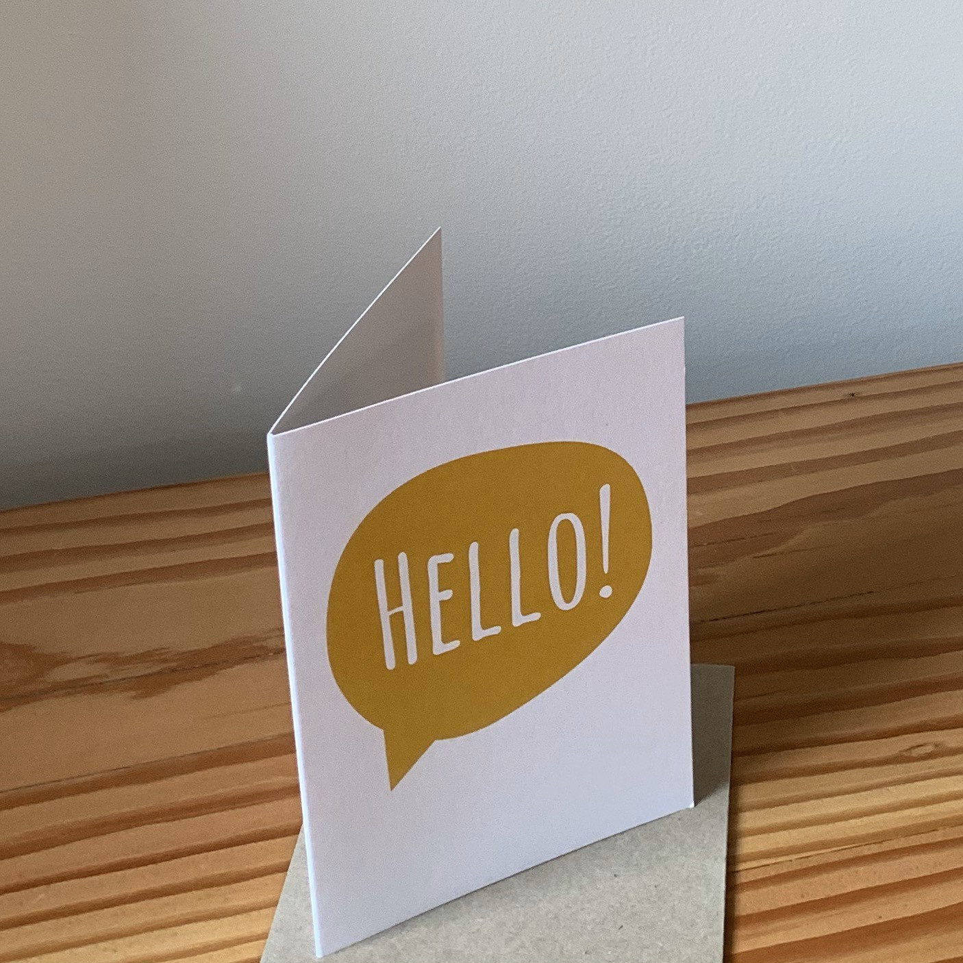 Hello Card Birthday Card Card for Friend Funny Card All Occasion Card ...