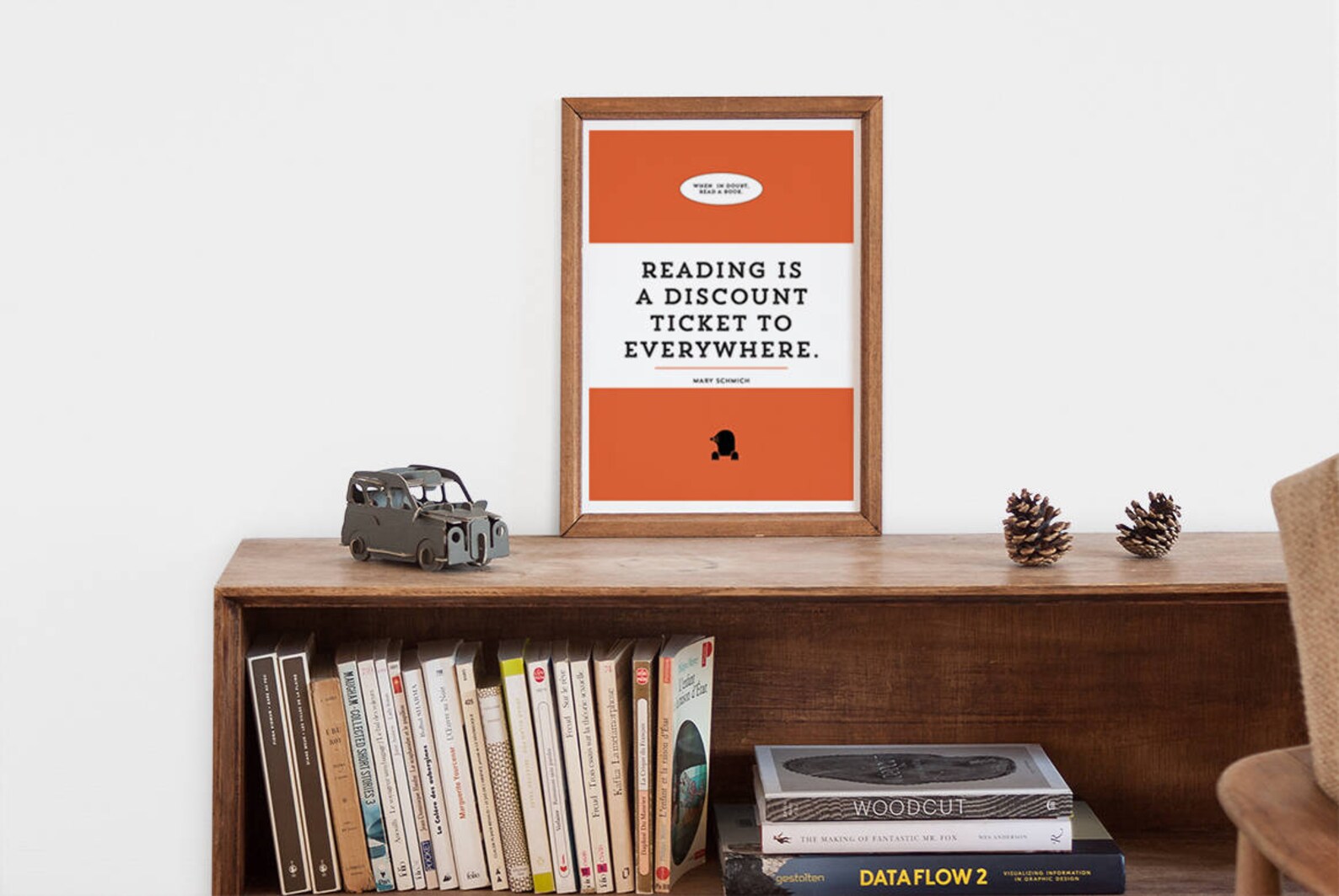 Word Poster Inspirational Poster Vintage Penguin Style - Etsy
