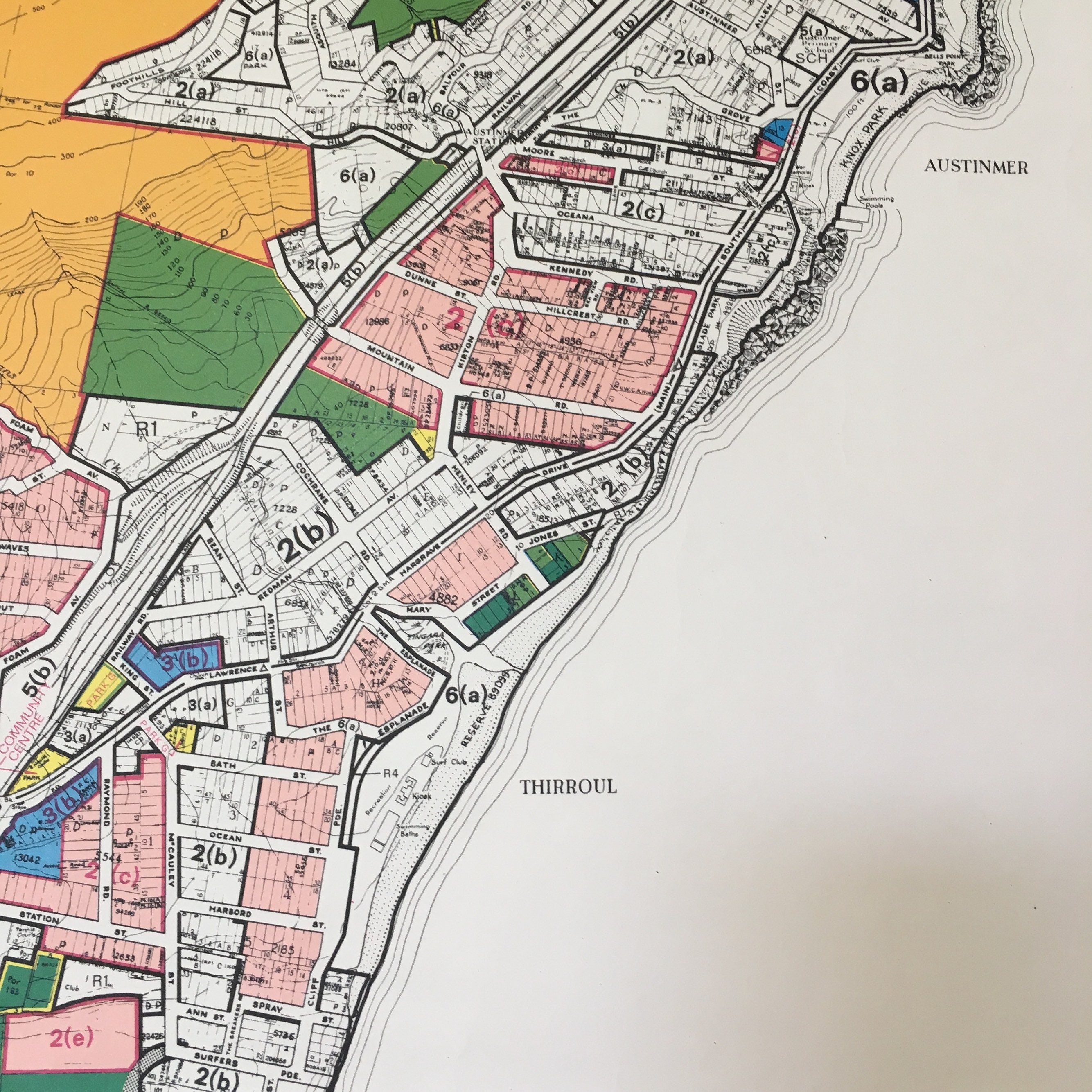 Vintage Map Illawarra Map South Coast Map Planning Map - Etsy Australia