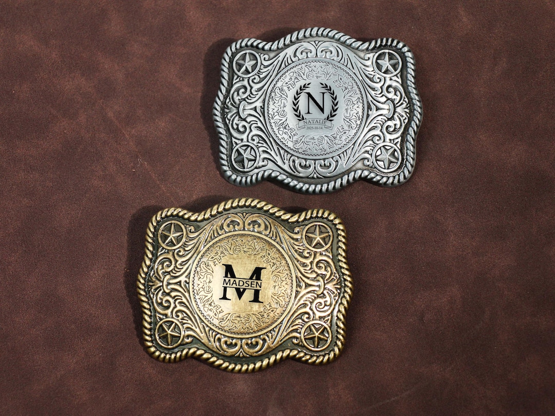 Custom Western Belt Buckles,personalized Men's Belt Buckles ,engraved ...
