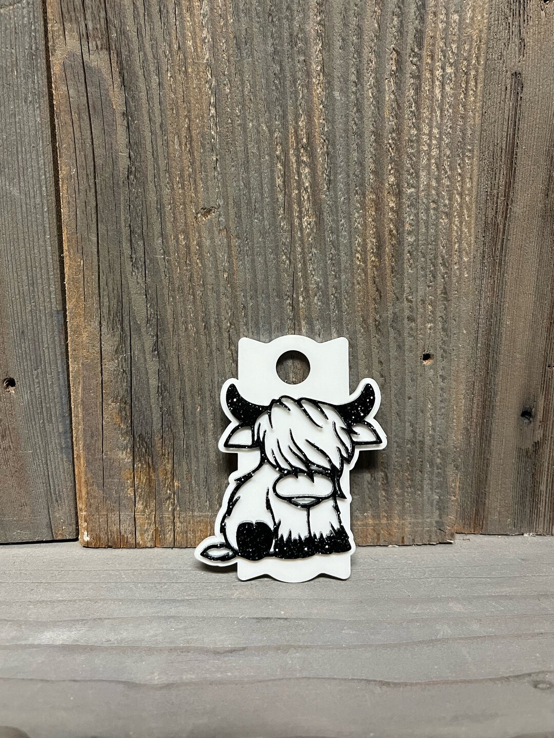 Highland Cow Custom Tumbler Topper 20 30 or 40 Oz | Hairy Cow Tumbler ...