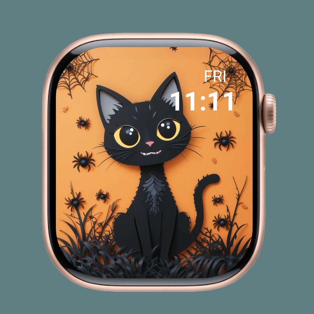 Apple Watch Wallpaper,spooky Cute Apple Watch Face, Halloween Watch ...