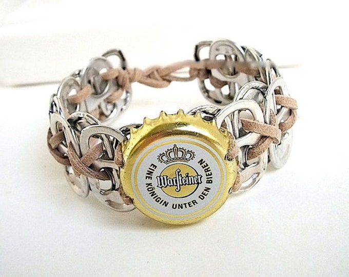 Beer Cap Bracelet Pop Tab Wristband Choose S M L XL - Etsy