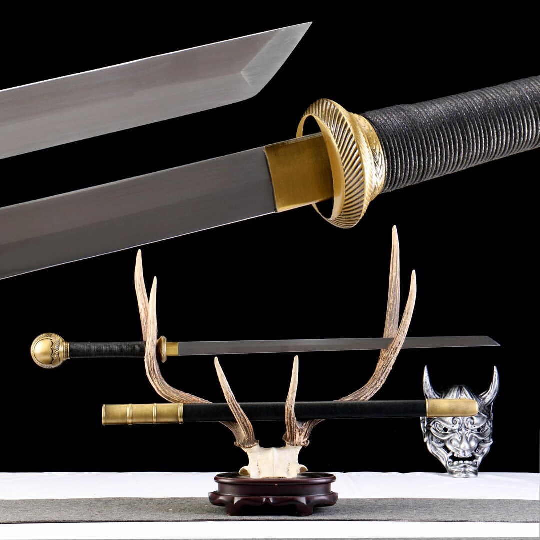 Hand Forged Tang Dao Sword, Biaoren Anime Inspired, 1065MN Steel ...
