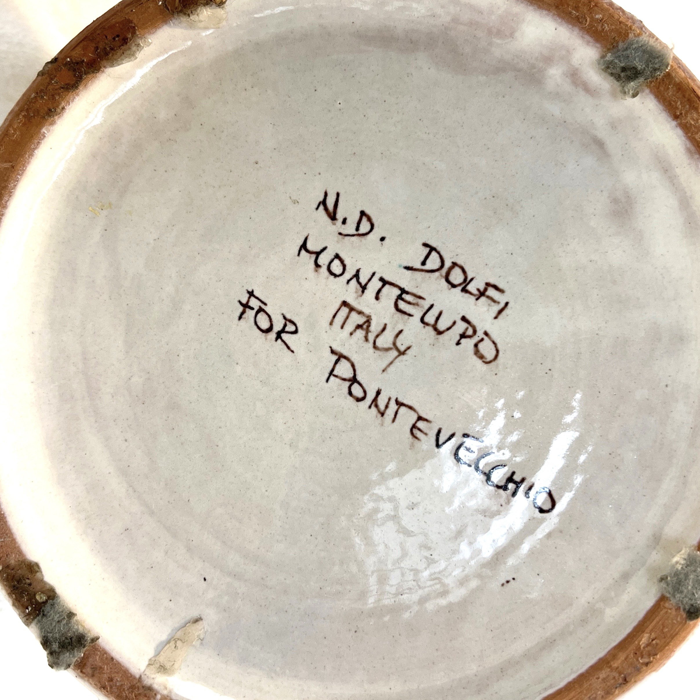 ND DOLFI Ceramic Vase Hand-crafted Italian Tuscan Pottery - Etsy