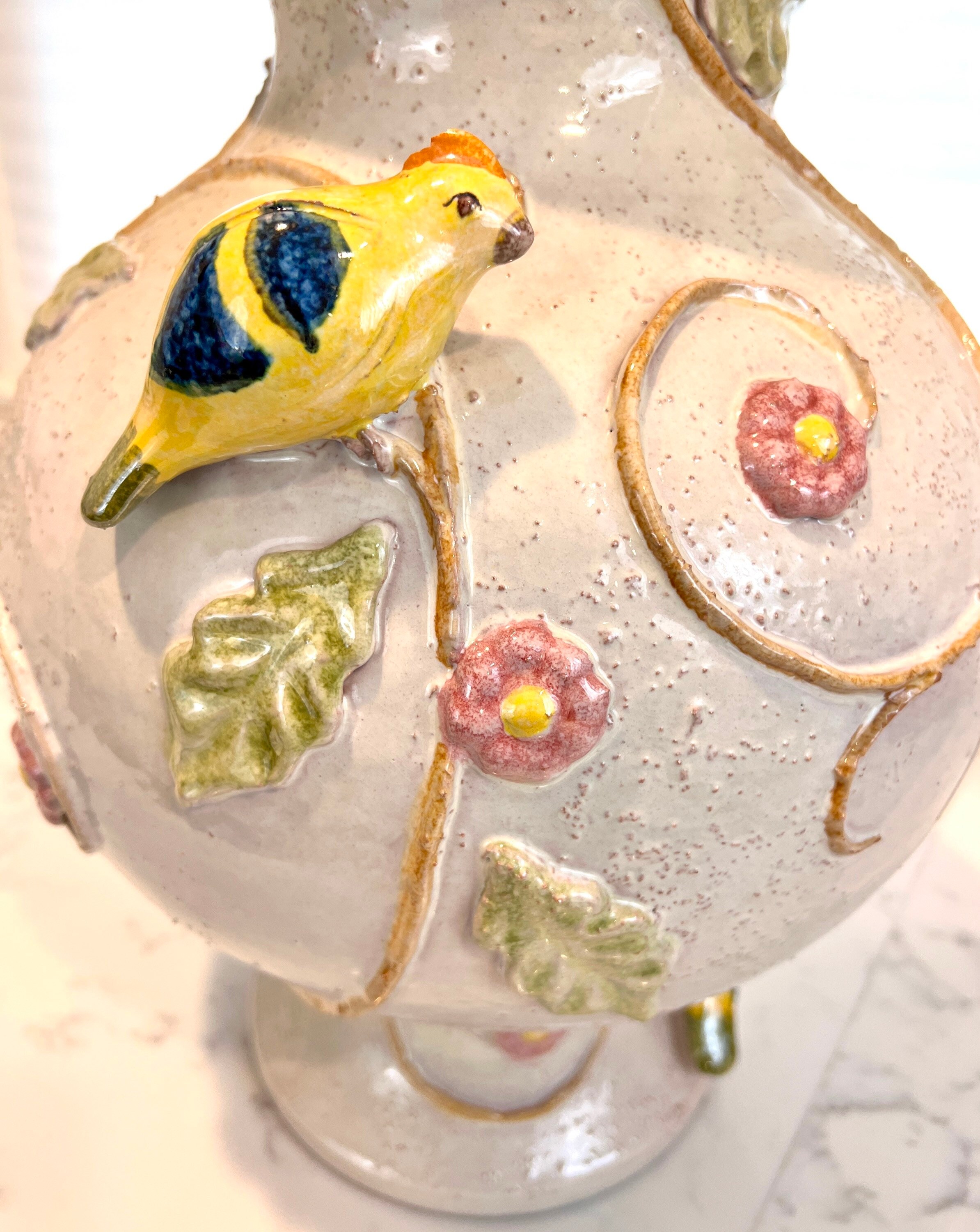 ND DOLFI Ceramic Vase, Hand-crafted Italian Tuscan Pottery, Large Vase ...