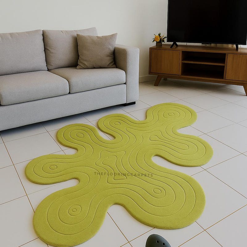 Blob Rug - Etsy