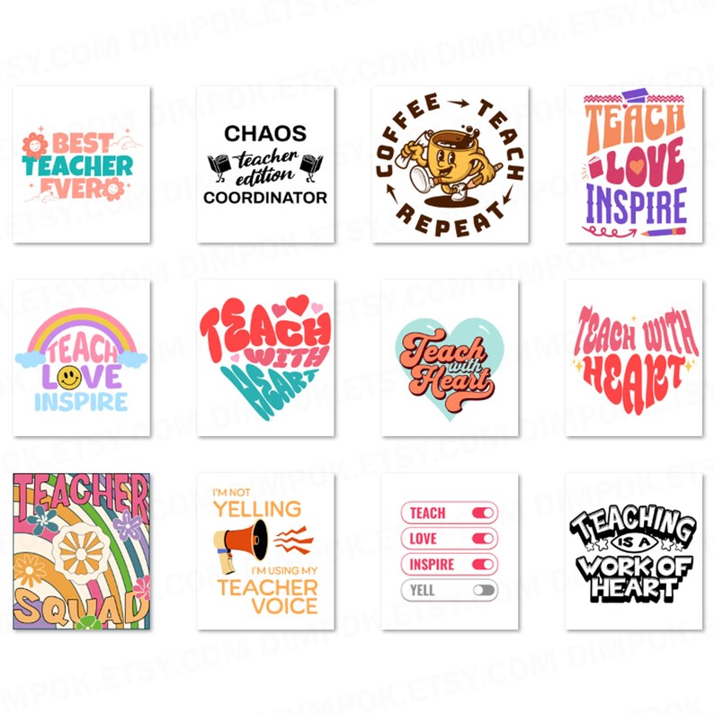 Teacher SVG Bundle | 21 Teacher Quotes for Cricut & Silhouette | Funny ...