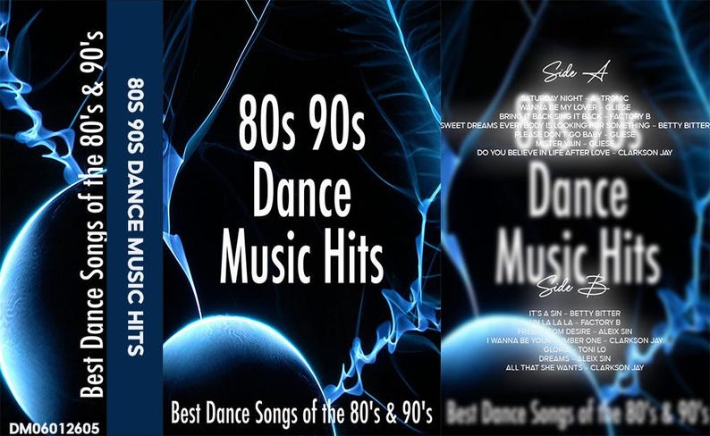 80s–90s Dance Mix Cassette Set – 6 Hand-recorded Tapes – Retro Analog ...