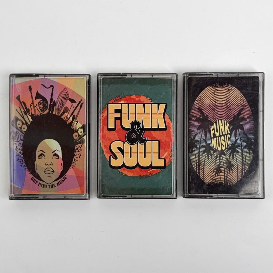 Classic Funk & Soul Cassette Collection – Funky Groove Music, Retro ...