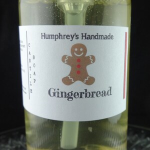 GINGERBREAD Body Wash, 8 Oz, Women's Gingerbread Cookie Scented Castile ...