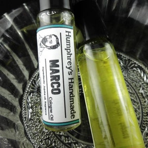 MARCO Men's Cologne Oil, Roll on Cologne, Polo Sport Type Fragrance Oil ...