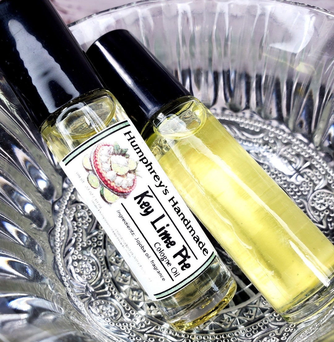 KEY LIME PIE Cologne Oil, Summer Citrus Tangy Roll on Fragrance Oil ...