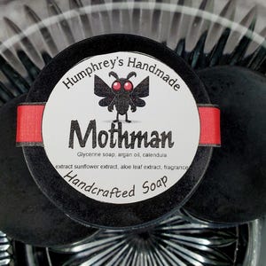 MOTHMAN Bourbon Pumpkin, Halloween Glycerin Soap, Shave Shampoo Soap ...