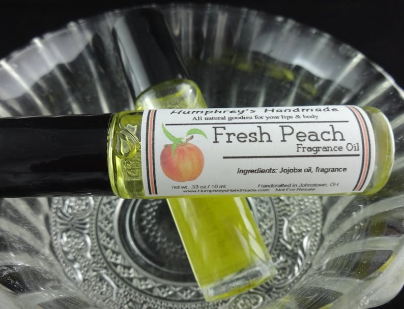 FRESH PEACH Perfume Roll on Perfume Fragrance Peach Perfume - Etsy