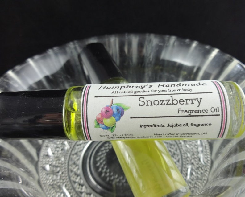 SNOZZBERRY Roll on Perfume Fragrance Berry Perfume Mixed | Etsy