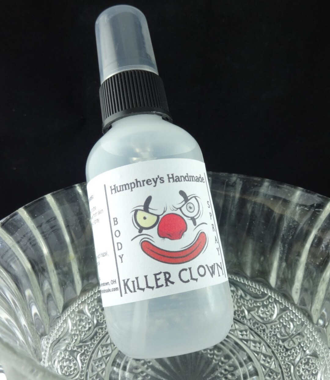KILLER CLOWN Unisex Body Spray, Cotton Candy Scented Handcrafted ...