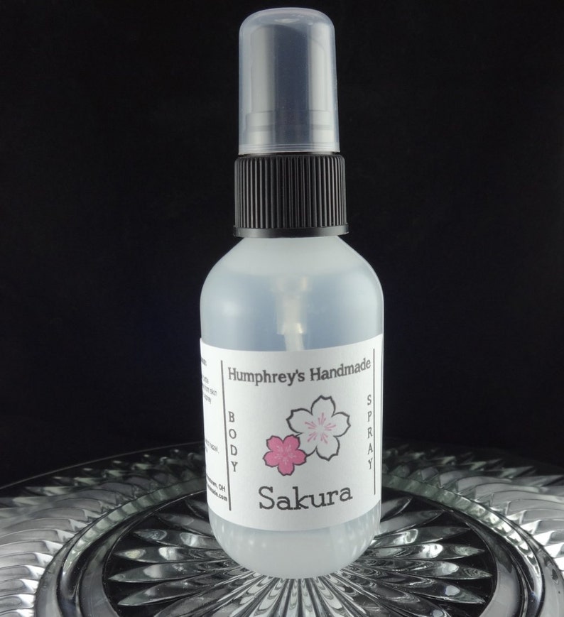 SAKURA Women's Body Spray Japanese Cherry Blossom Scent | Etsy