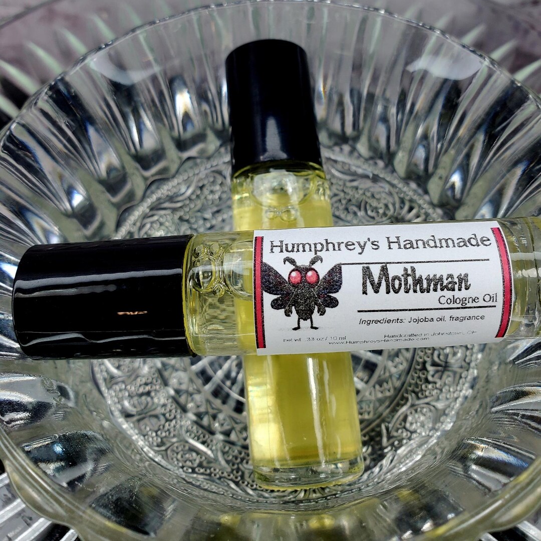 MOTHMAN Cologne Oil, Pumpkin Bourbon Unisex Mens Womens Roll on ...
