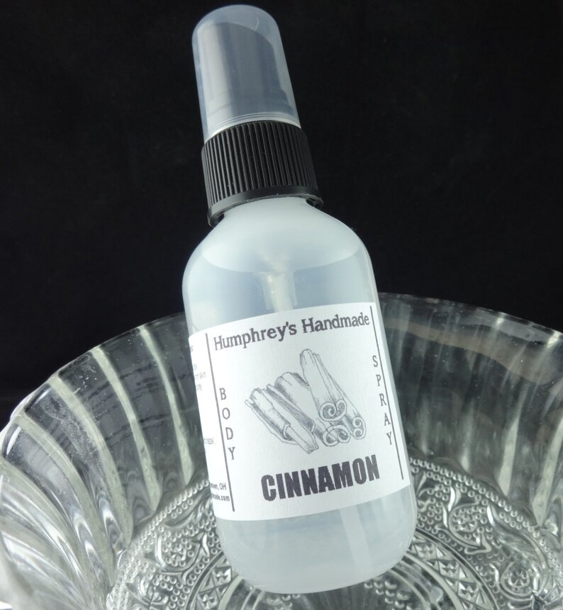CINNAMON Body Spray Spicy Cinnamon Scented Handcrafted Unisex | Etsy