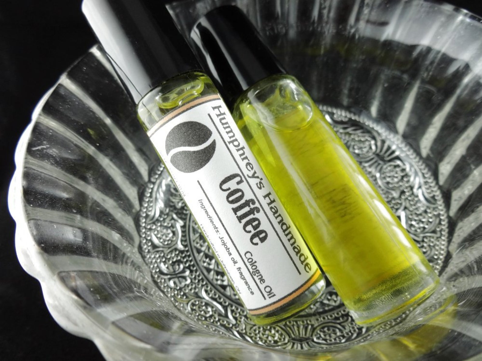 COFFEE Cologne Oil Men's Roll on Cologne Coffee Bean - Etsy