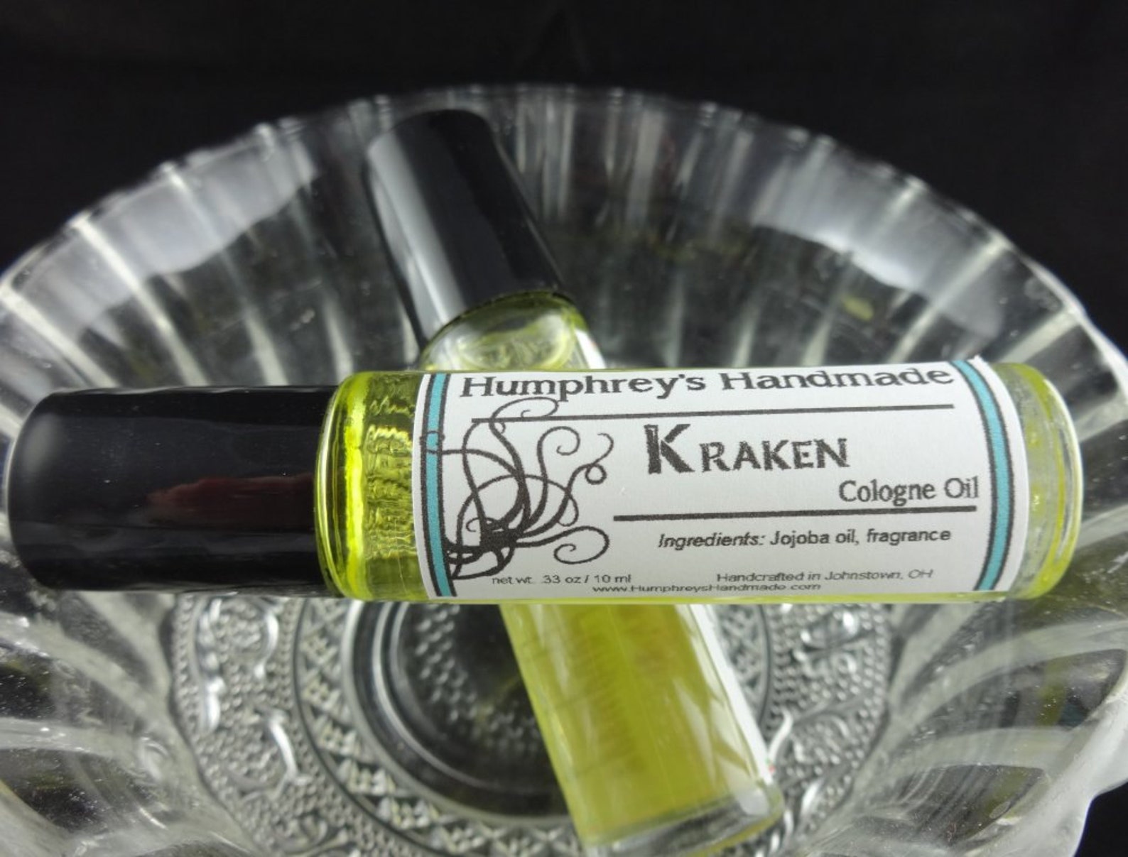 KRAKEN Cologne Oil Men's Roll on Aqua Di Geo Type Glass | Etsy
