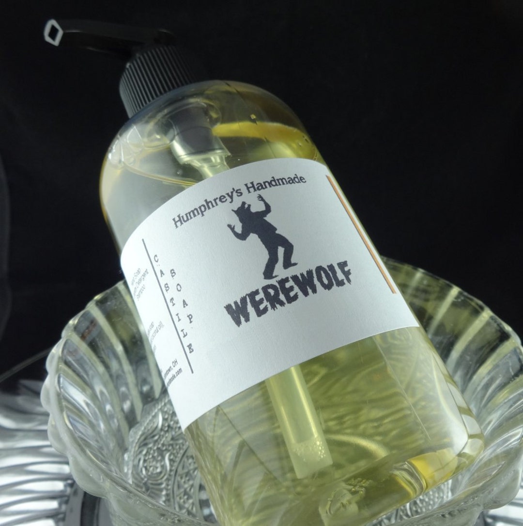 Men's WEREWOLF Beard Wash & Body Wash, 8 Oz, Twilight Woods Scent ...