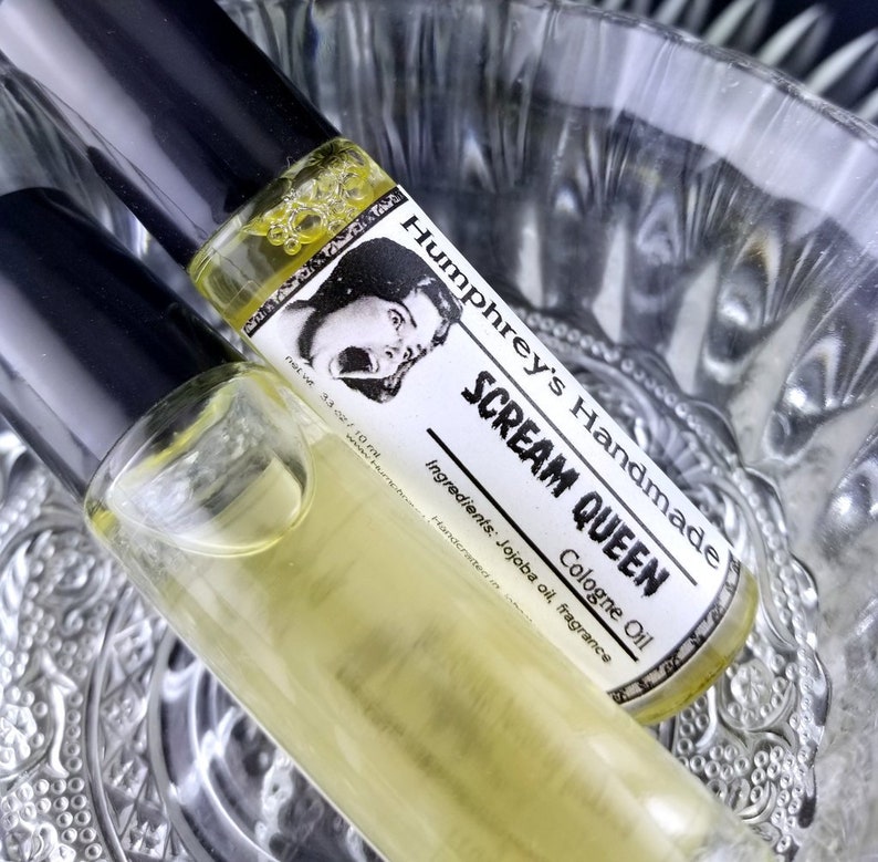 SCREAM QUEEN Fresh Rose Perfume Fragrance, Roll on Cologne, Horror ...