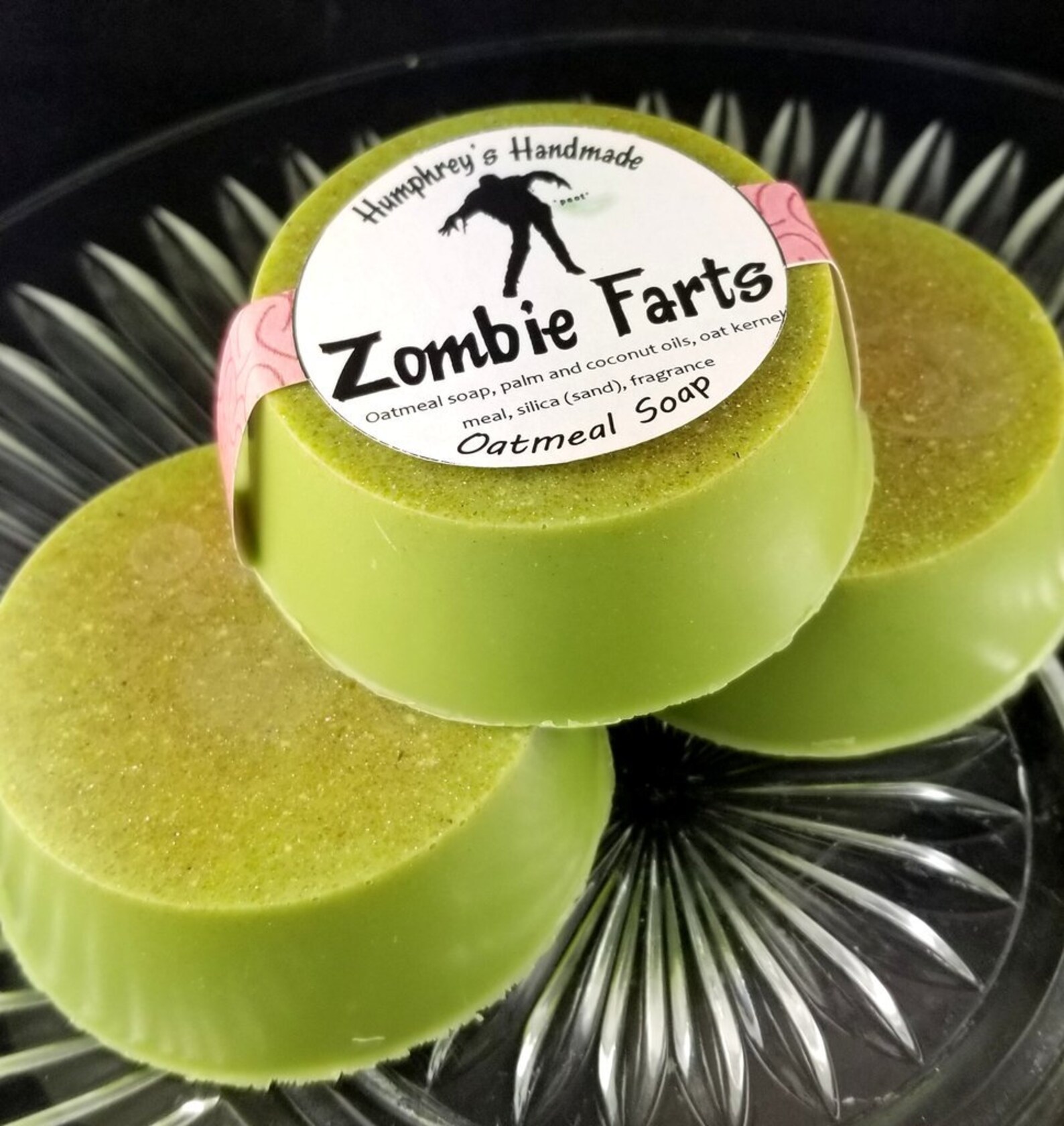 ZOMBIE FARTS Oatmeal Soap Warm Vanilla Sugar Scent | Etsy