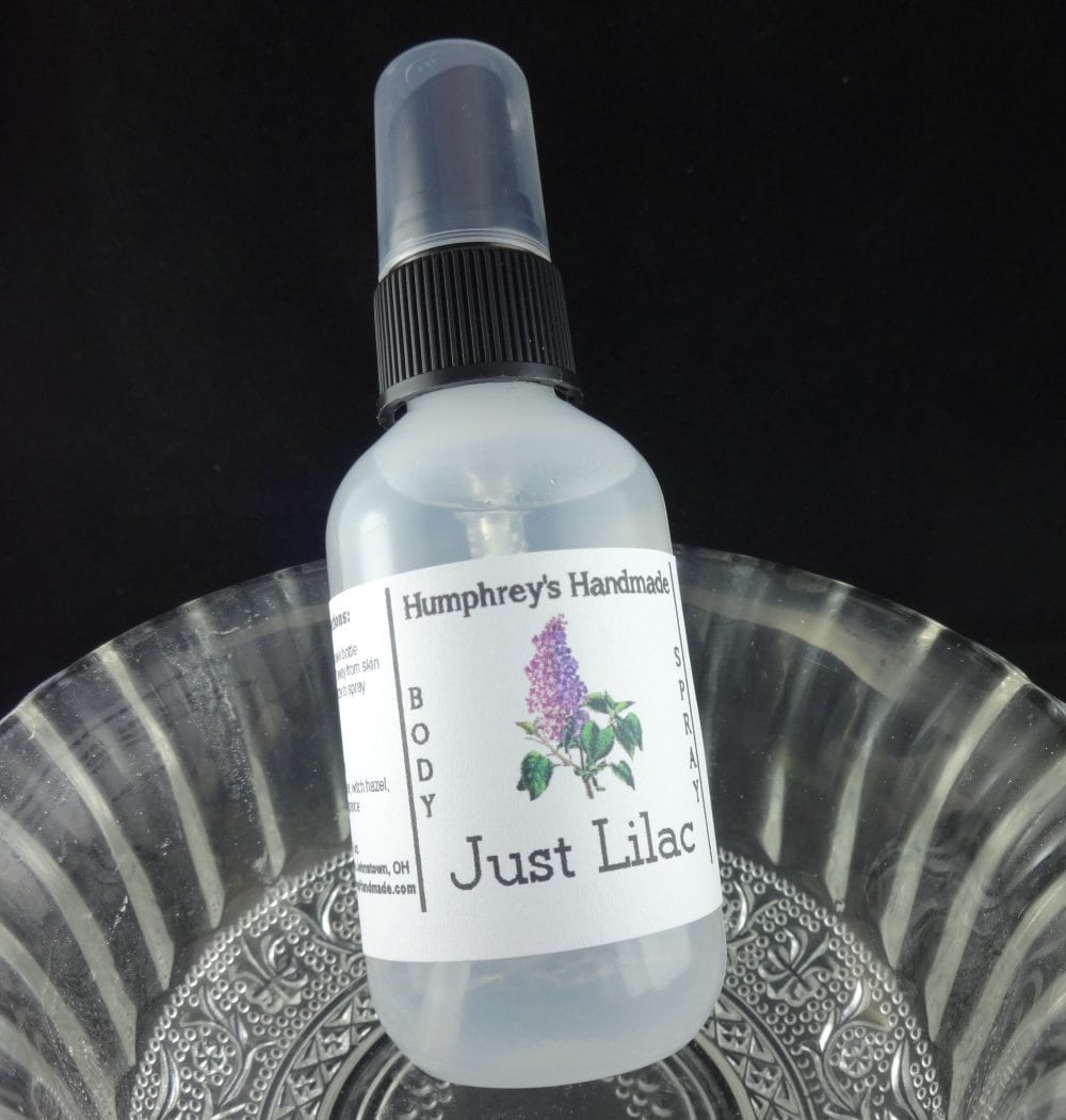JUST LILAC Body Spray Floral Lilacs Handcrafted Perfume Room | Etsy