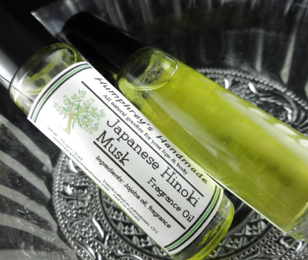 JAPANESE HINOKI MUSK Roll on Women's Perfume Fragrance, Jasmin Rose ...
