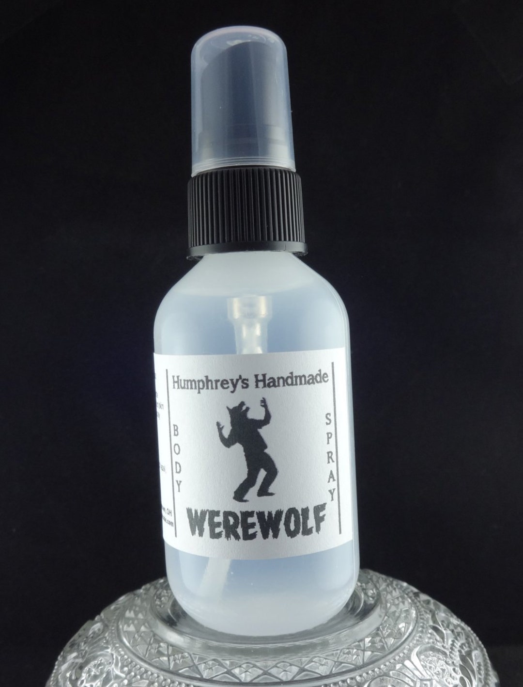 WEREWOLF Men's Body Spray, Citrus Cedar Musk Handcrafted Perfume Room ...