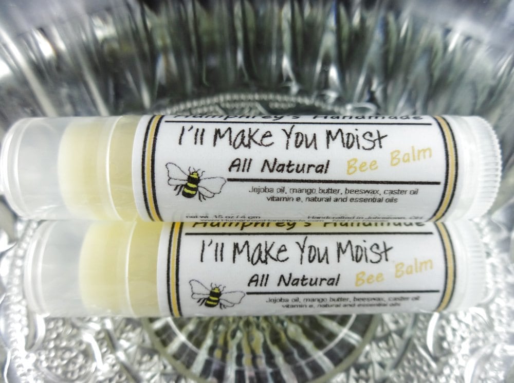 I'll MAKE YOU MOIST Lip Balm Funny Peppermint Lemon | Etsy