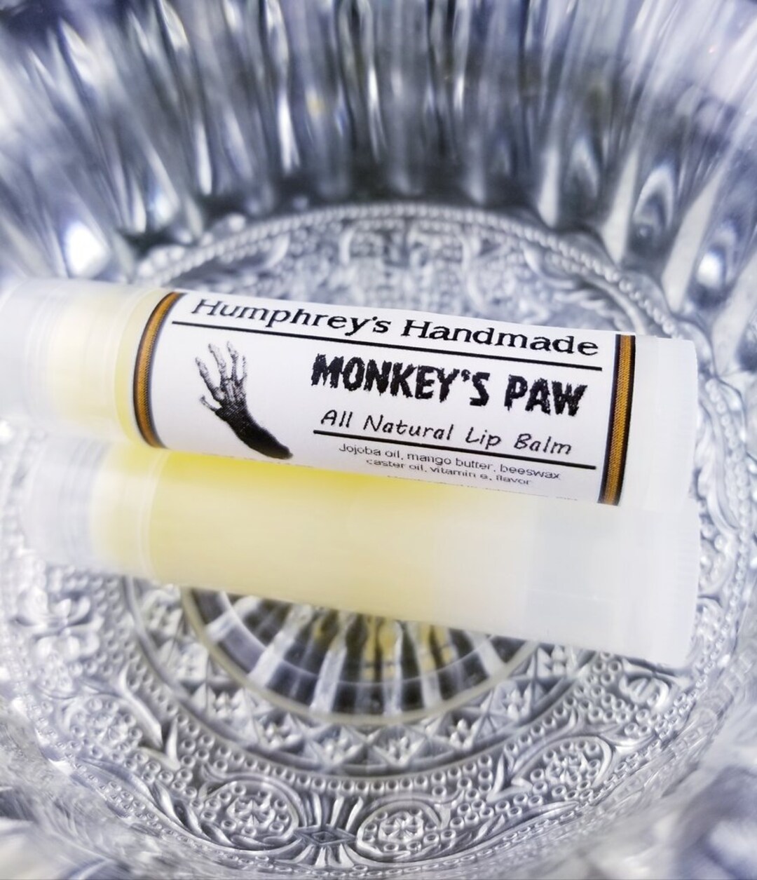 MONKEYS PAW Lip Balm, Banana Coconut Flavor, Tropical Jojoba Oil Lip ...