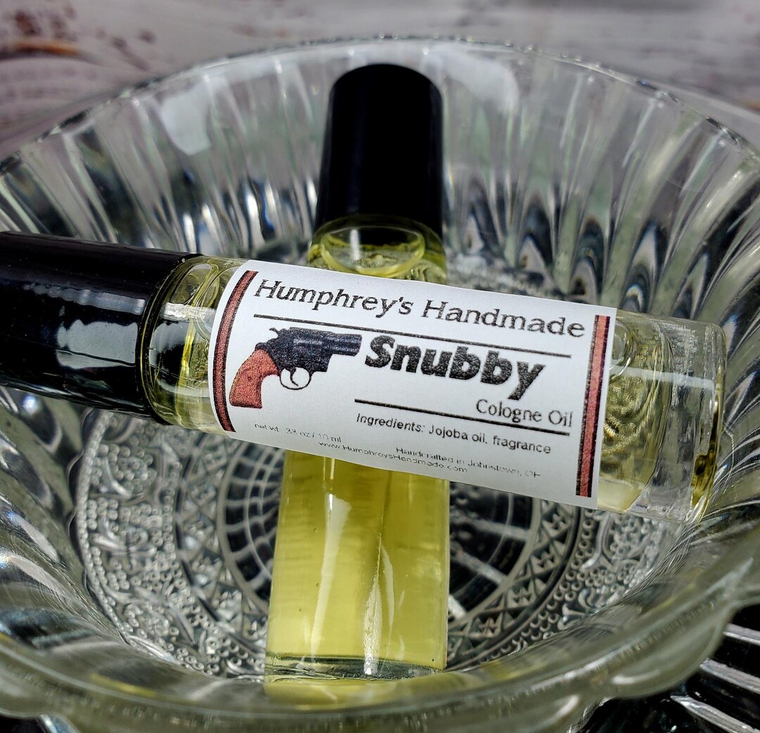 SNUBBY Men's Cologne Oil, Unisex Bourbon Vanilla Roll on Fragrance Oil ...