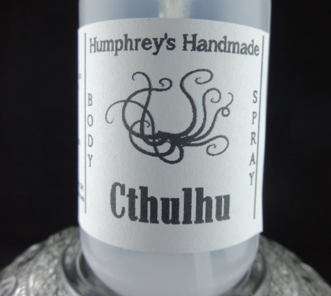 CTHULHU Body Spray, Citrus and Woods Men's & Women's Handcrafted ...