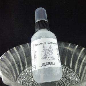 PATCHOULI Body Spray, Handcrafted Perfume Room and Linen Spray 2 Oz 4oz ...