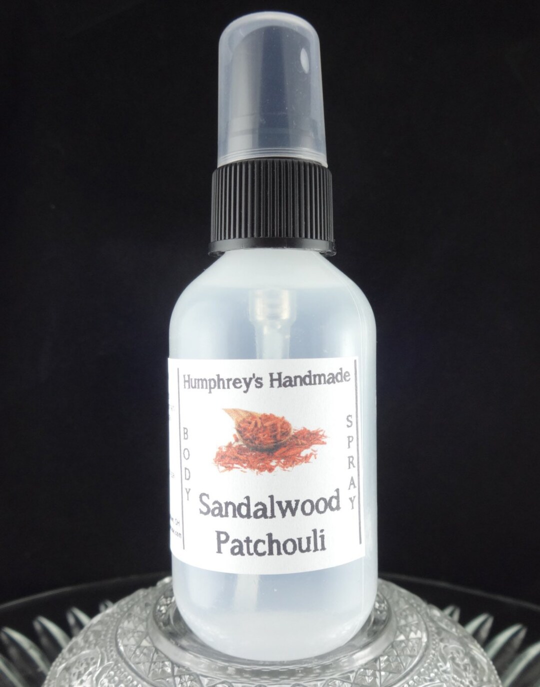 SANDALWOOD PATCHOULI Body Spray, Earthy Woods Scented Handcrafted ...