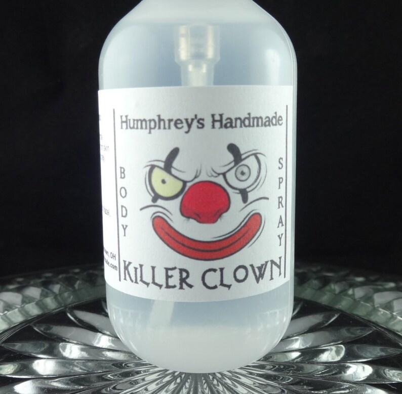 KILLER CLOWN Unisex Body Spray Cotton Candy Scented - Etsy