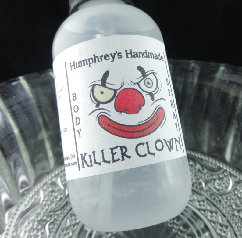 KILLER CLOWN Unisex Body Spray Cotton Candy Scented - Etsy