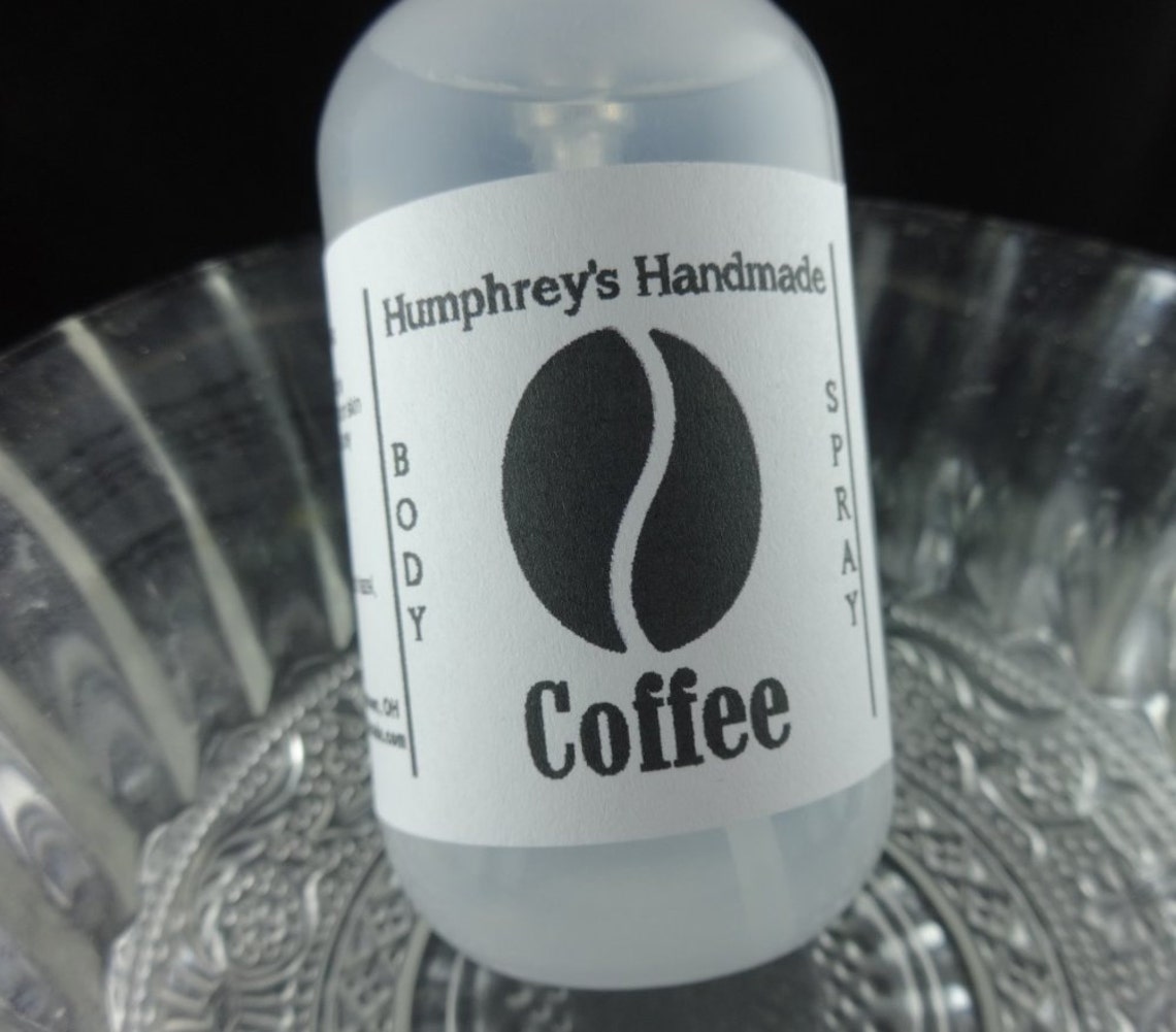 COFFEE Unisex Men's or Women's Body Spray, Coffee Bean Java Scent ...